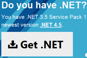 Find The Version of .NET Framework Installed on Windows