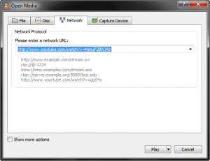 Play YouTube Videos in VLC Media Player