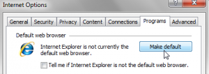 How to Change Default Browser To Make FireFox or Chrome or IE Default