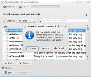 How To Install Fonts on Ubuntu Linux