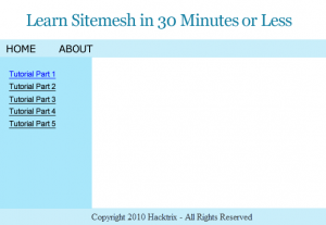 Sitemesh Tutorial - HACKTRIX